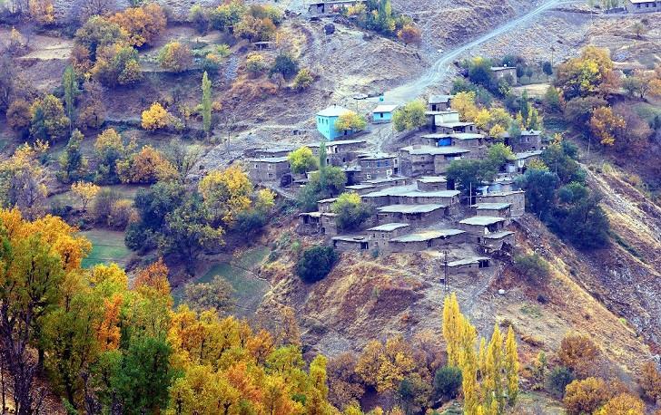 Bitlis Hizan'da sonbahar fotoğrafları