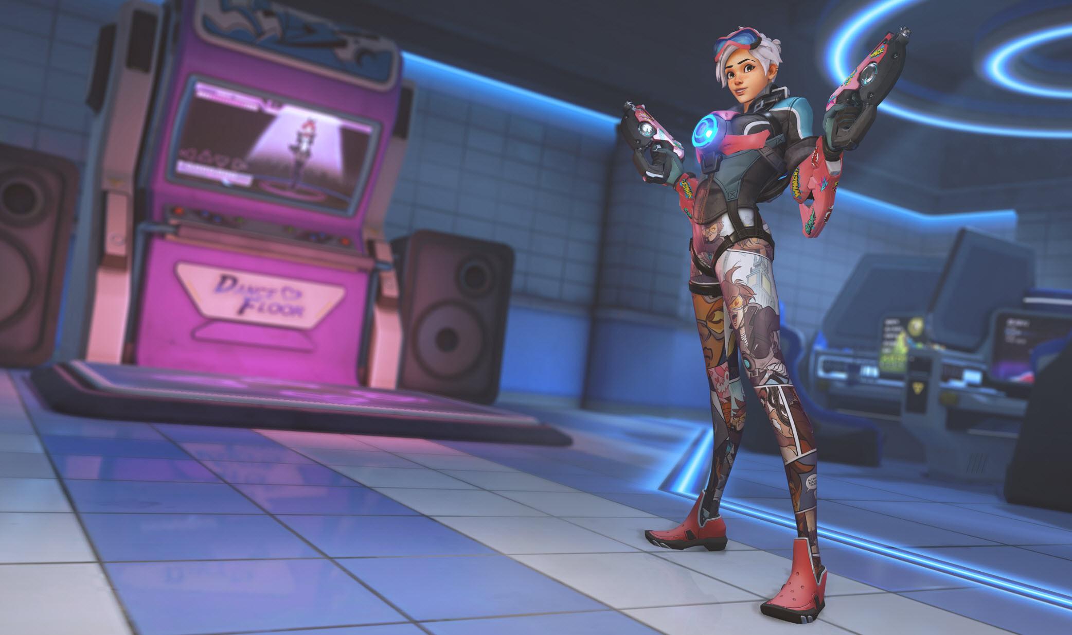 Overwatchta Tracerın çizgi Görevi Başladı Teknoloji Haberleri
