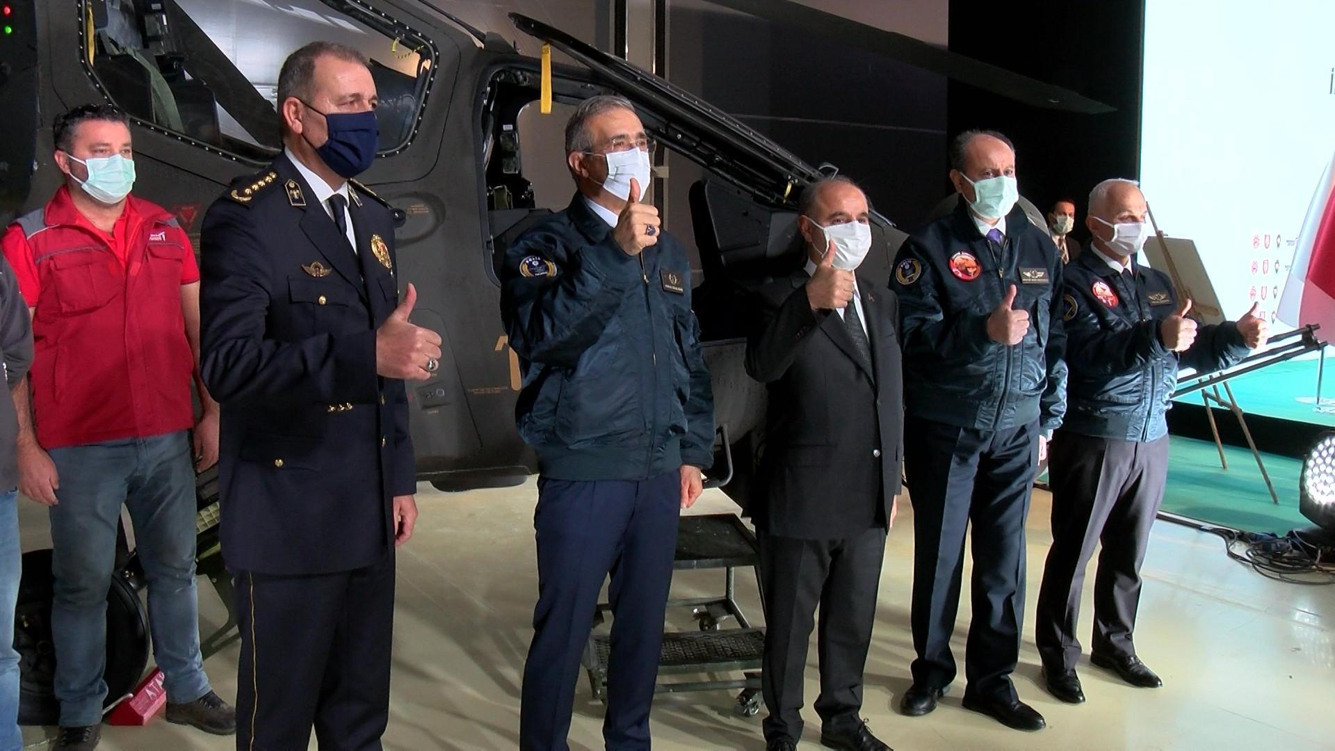 T629 helikopterinin insansız ve elektrikli ön prototipi ilk kez ...