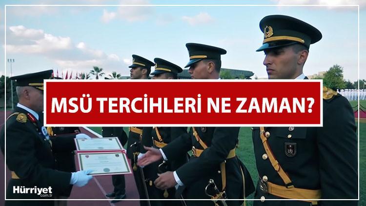 MSÜ TERCİH TAKVİMİ 2023: Milli Savunma Üniversitesi tercihleri ne zaman ...