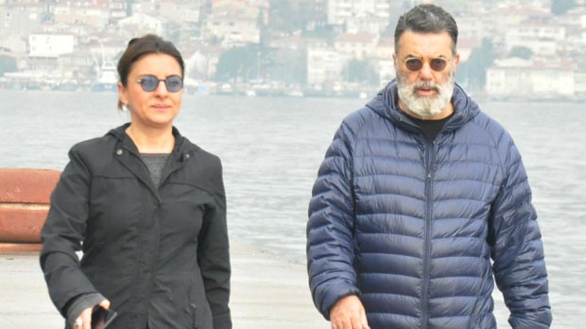 Ali Taran sevgiliyle yürüyüşte - Son Dakika Magazin Haberleri