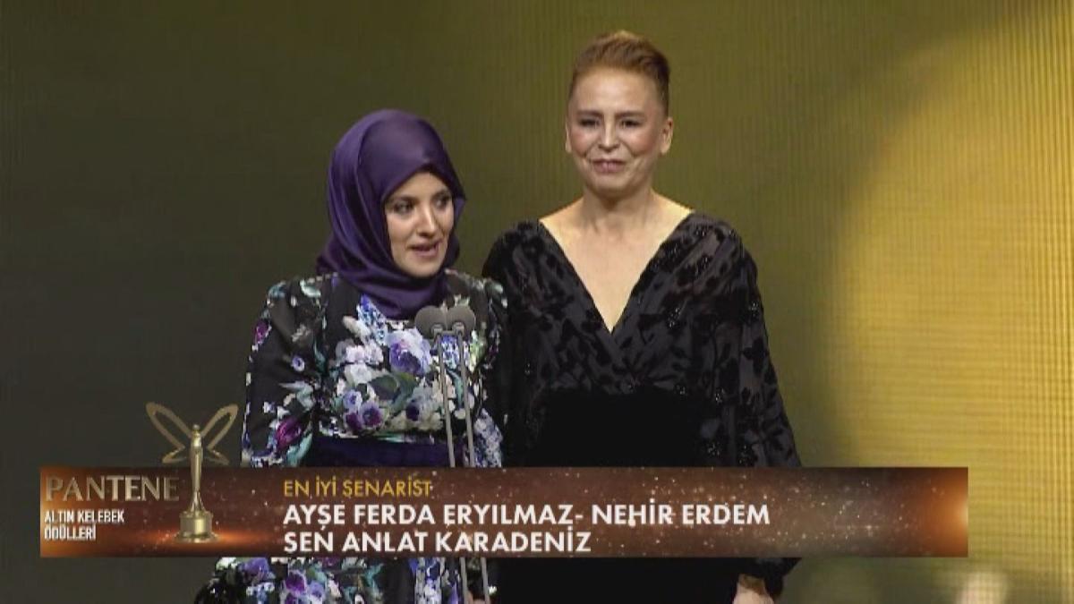 En iyi senarist : Ayşe Ferda Eryılmaz,Nehir Erdem / Sen Anlat Karadeniz ...
