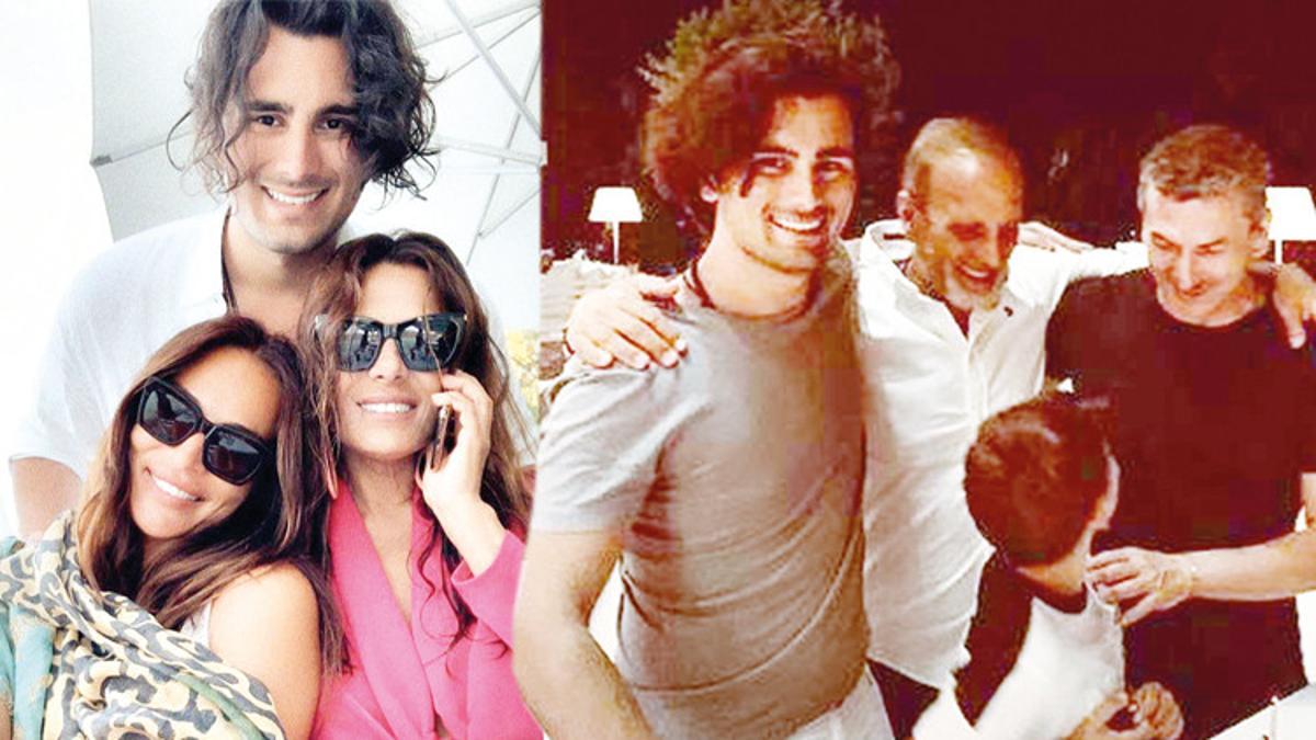 Adnan Aksoy, Güzide Duran ve Aksoy'un eski eşi Jülide Bernardini doğum ...