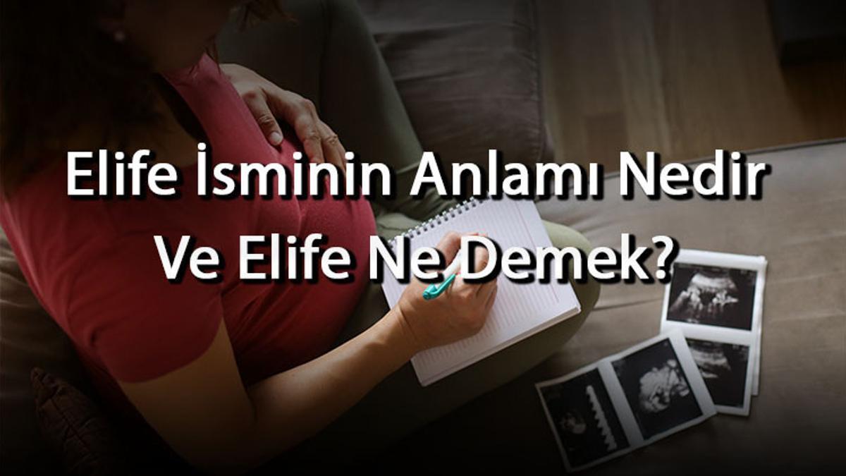 Elife İsminin Anlamı Nedir Ve Elife Ne Demek? Elife Adının Özellikleri ...