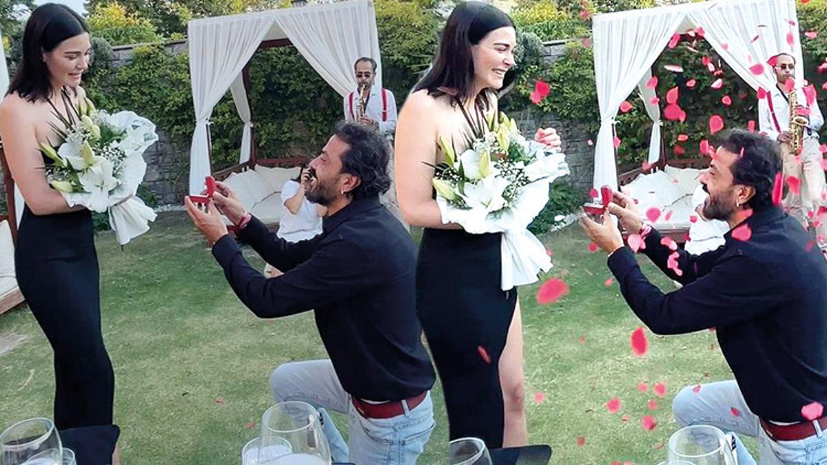 Örsel Çivit’ten Sevcan Yaşar'a sürpriz evlilik teklifi - Magazin Hayat