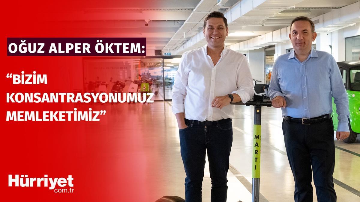 Martı Kurucusu ve CEO'su Oğuz Alper Öktem hedeflerini açıkladı ...