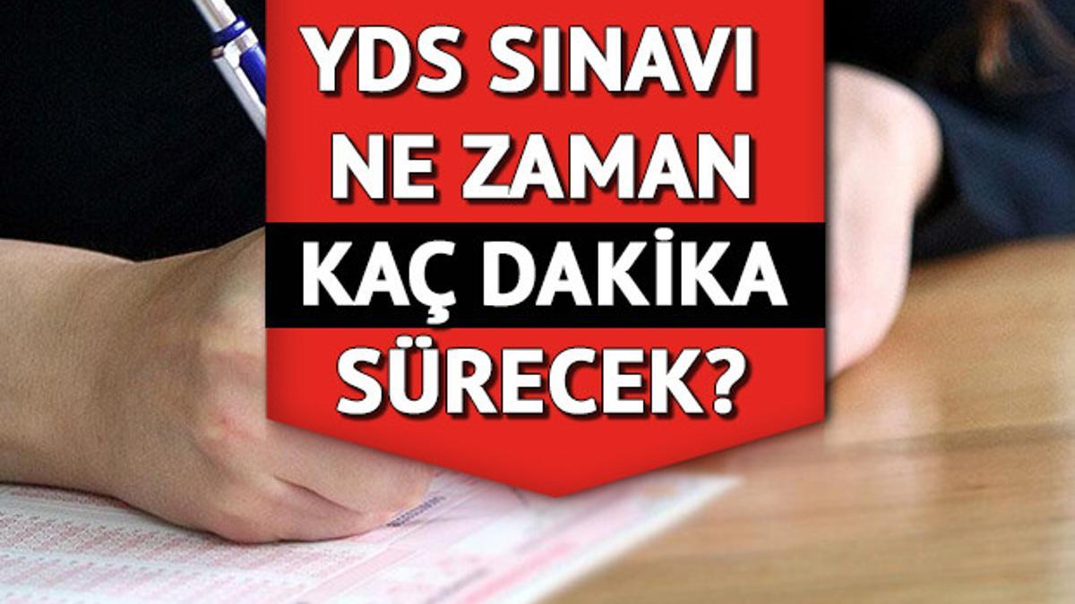 YDS S nav Giri Belgesi Sorgulama Ekran 2022 YDS Ne Zaman Ka Dakika
