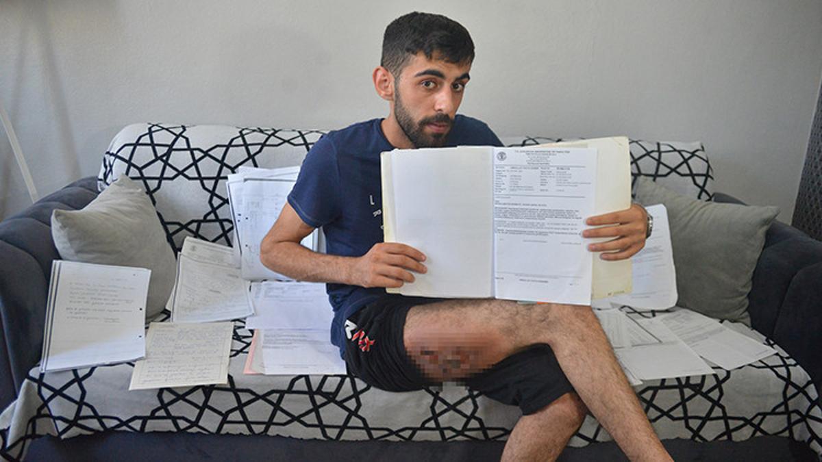 12 yıldır kapanmayan yara! Abdullah'dan yardım çığlığı - Son Dakika ...