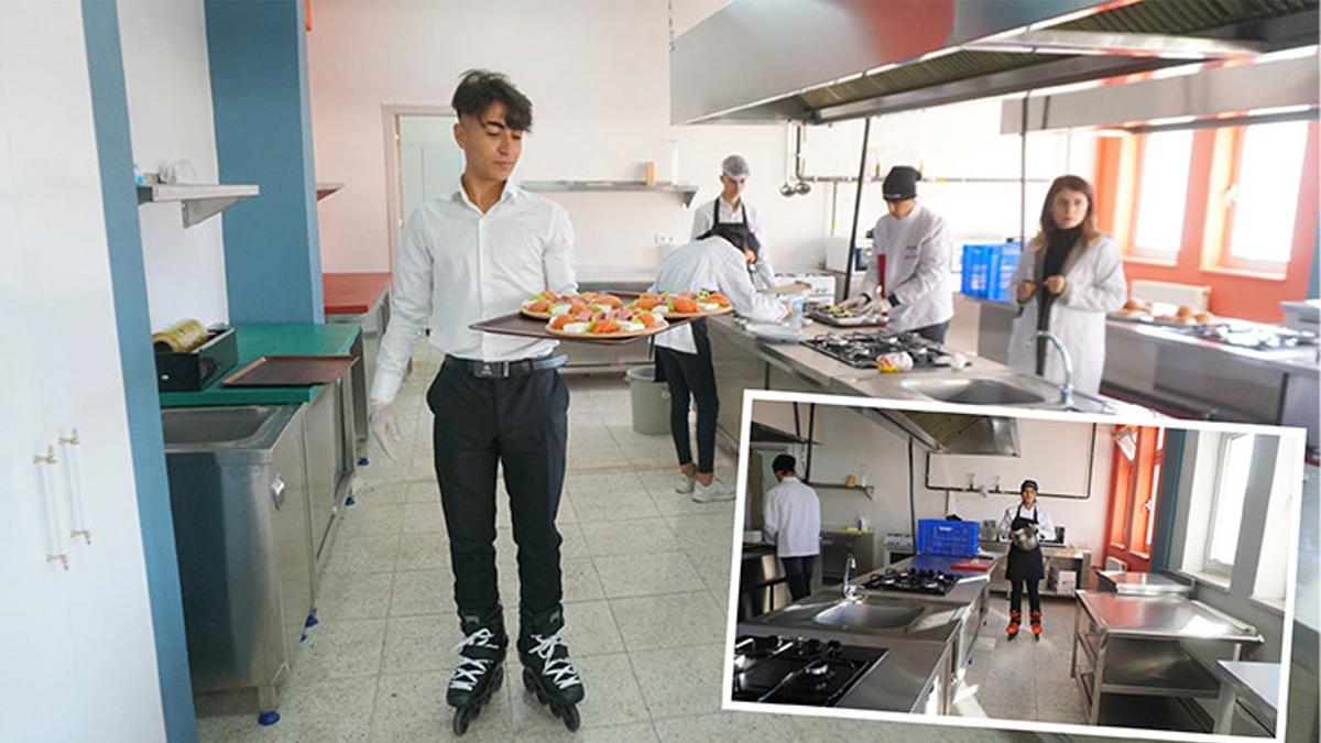 Meslek lisesinden 'patenli garson' - Eğitim Haberleri