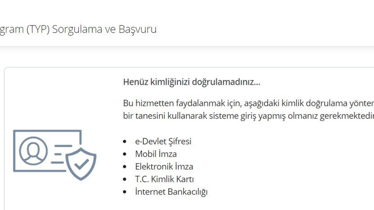 TYP KURA SONUÇLARI 2023 İsim listesi sonuç sorgulama ekranı... T.C ...