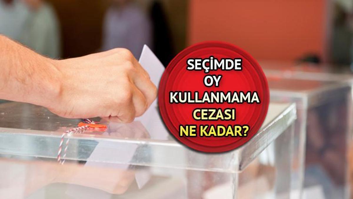 OY KULLANMAK ZORUNLU MU? Seçimde oy kullanmama cezası var mı, ne kadar ... OY KULLANMAK ZORUNLU MU? Seçimde oy kullanmama cezası var mı, ne kadar ...