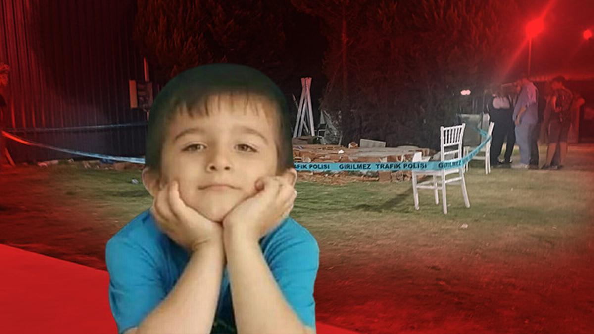 5 yaşındaki Deniz Efe, düğün salonunda hayatını kaybetmişti... İşletme ...
