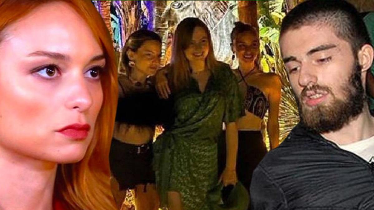 Cem Garipoğlu'nun kardeşi Sakine Garipoğlu ile fotoğrafı çıkan Nilperi ...