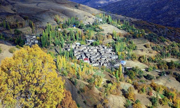 Bitlis Hizan'da sonbahar fotoğrafları