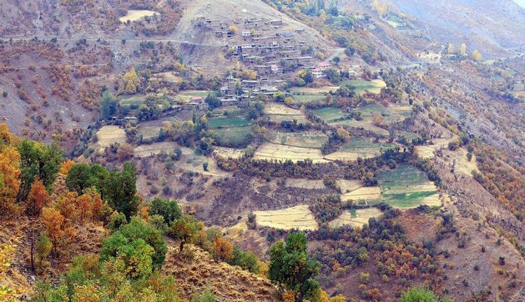 Bitlis Hizan'da sonbahar fotoğrafları