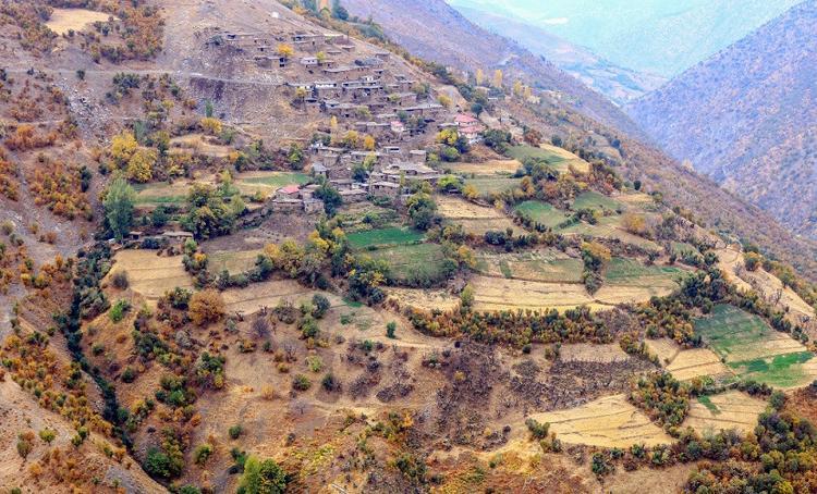 Bitlis Hizan'da sonbahar fotoğrafları