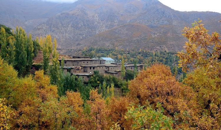 Bitlis Hizan'da sonbahar fotoğrafları