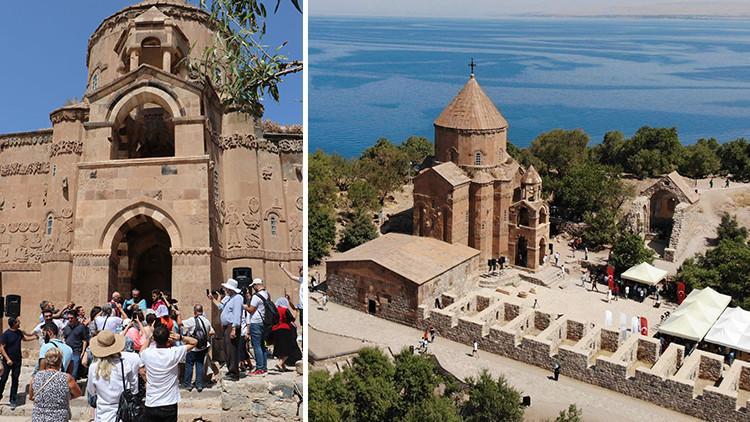 Tarihi Akdamar Kilisesi'nde 10'uncu ayin - Son Dakika Haberler