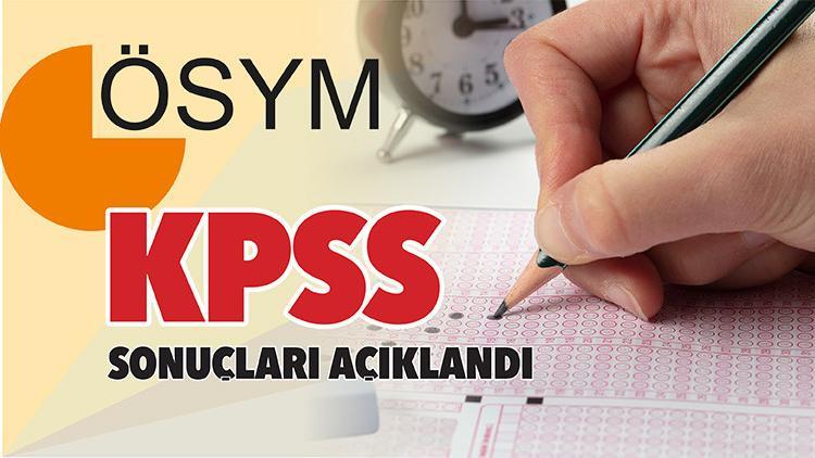 KPSS sonuçları açıklandı - Son Dakika Eğitim Haberleri
