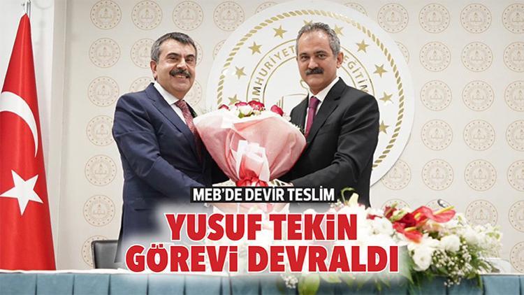 Yusuf Tekin görevi devraldı - Haberler