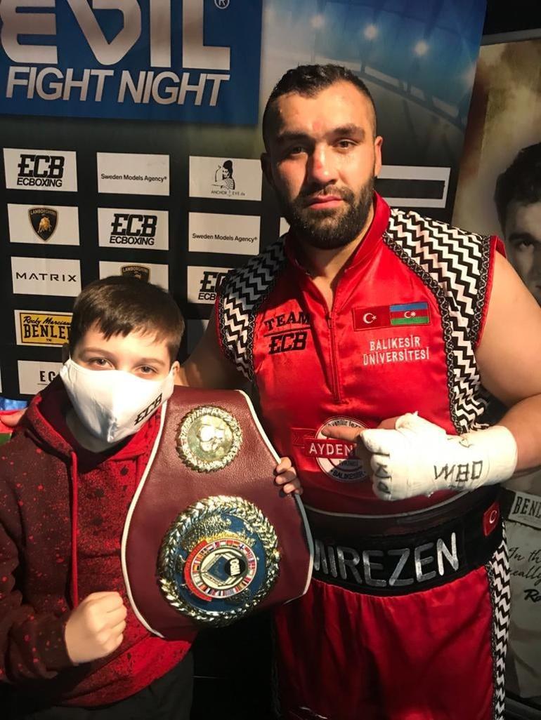 Ali Eren Demirezen Almanya’da Ağır sıklet, WBO Avrupa şampiyonu oldu ...