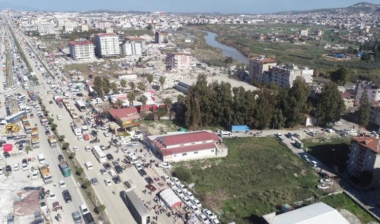 Hava görüntüleri Hatay'daki acı bilançoyu gözler önüne serdi - Son ...